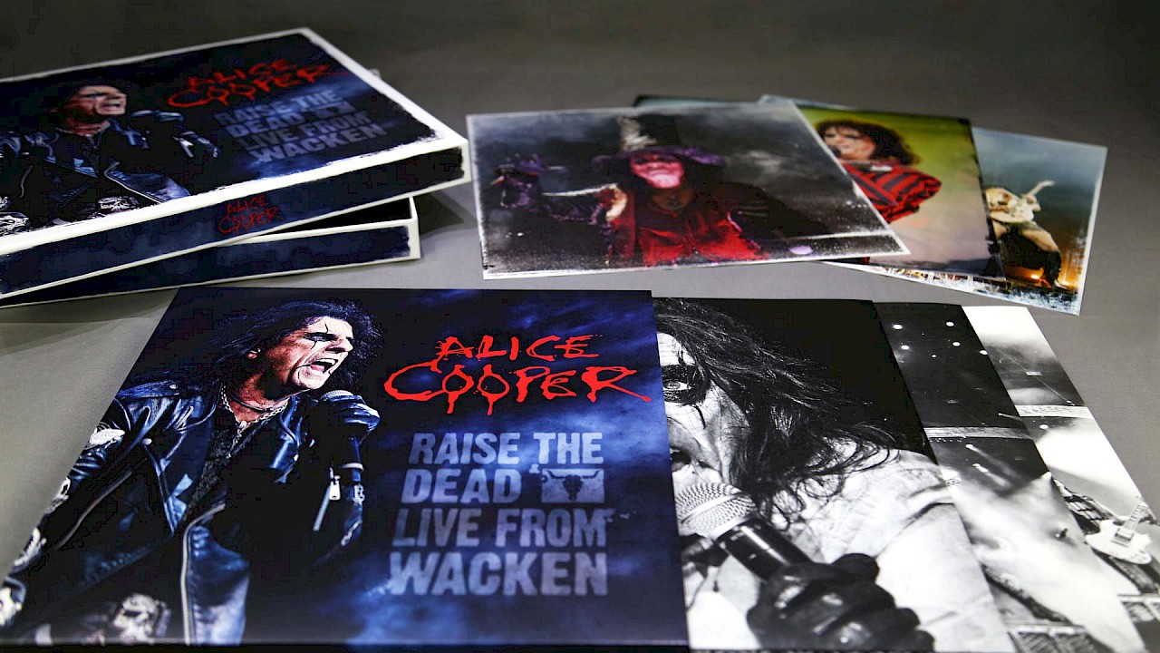Alice Cooper - 'Raise The Dead (Live from Wacken)' Limited Deluxe Edition